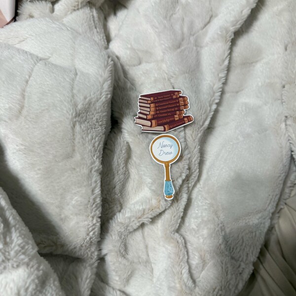 Nancy Drew - Scoops Ice Cream Sticker Sheet - Alibi in Ashes- Laptop ...