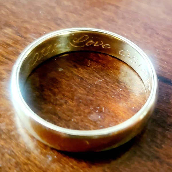 Personalized Ring Engraving, Ring Order Add-on — Custom Deep Laser ...
