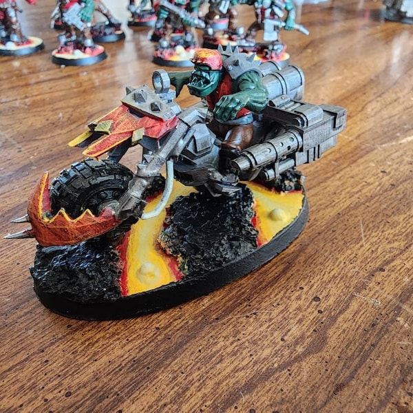 Miniature Bases | Urban Rubble Base | 90mm X 1 | Dnd Wargaming 40000 ...