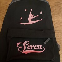 Personalised Kids Varsity Initial Backpack Girls Boys School - Etsy UK