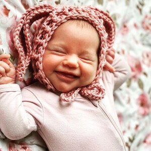 WANDERER Pixie Bonnet rust - Etsy