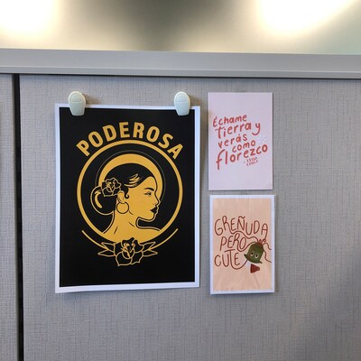 Poderosa 8x10 Digital Download Print Latina Art Latinx Women ...