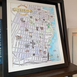 Fishtown Hand-Drawn Map Philadelphia | Etsy
