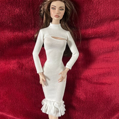 C021 Fishnet Doll Pantyhose Tights for 12 Fashion Dolls Poppy Parker ...