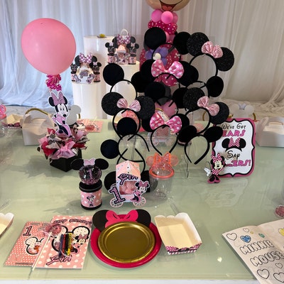 UTENSILS Minnie Mickey Mouse Fork Spoon Knife Wrapped in - Etsy