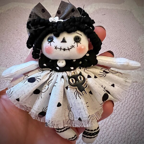 Artist Inspired Waldorf Butterfly Doll With Purple Body and Orange Hair ...