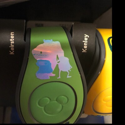 Mike and Sulley Magic Band Decal Monsters, Inc. Decal Disney Magic Band ...
