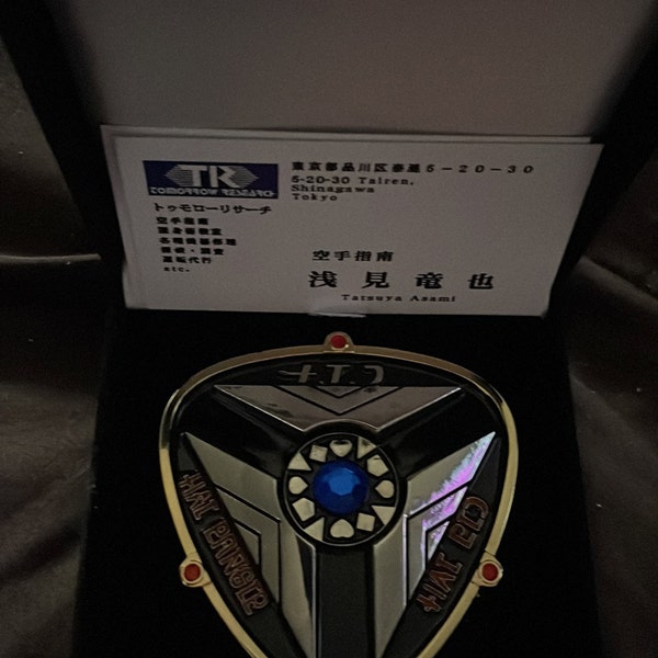 Standard Time Traveler Cosplay Metal Badge 2.0 Prop Replica Ranger ...