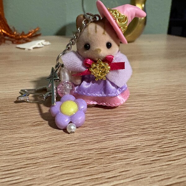 Calico Critter Keychain Husky Family Keychain Cute Keychain Kawaii ...