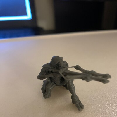 Warforged Sniper 3D Printed Tabletop RPG Mini - Etsy