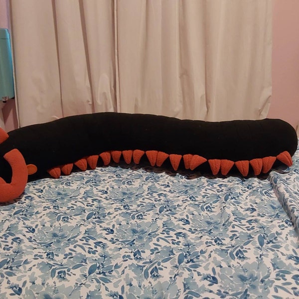Giant African Millipede Plush, Millipede Toy, Plush Bug, Plush Insect ...