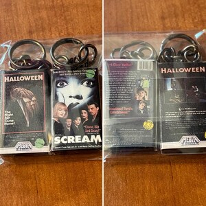 Miniature VHS Inspired Movie Keychain Charm Tons of Titles You Choose ...