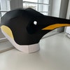 Emperor Penguin Papercraft Mask Template, 3D Paper Mask, Unique Animal ...