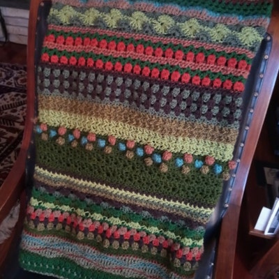 Scrapghan Crochet Blanket Pattern - Etsy