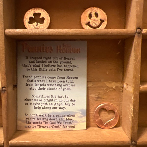 KEEPSAKE PENNY - Smile Penny, Smile Pennies From Heaven, Lucky Charm ...