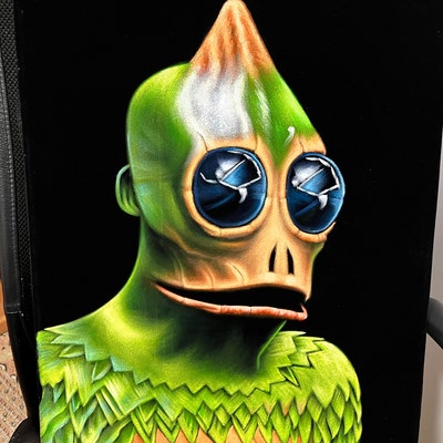 Monkey Fez Tiki Hawaiian Polynesian Girl Tropical Black Velvet - Etsy