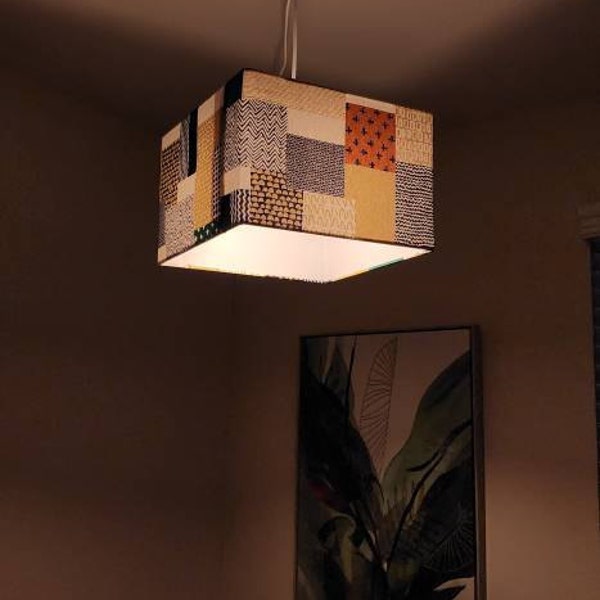 Contemporary Lamp Shades, Handmade Square Lampshade, Modern Lampshades ...