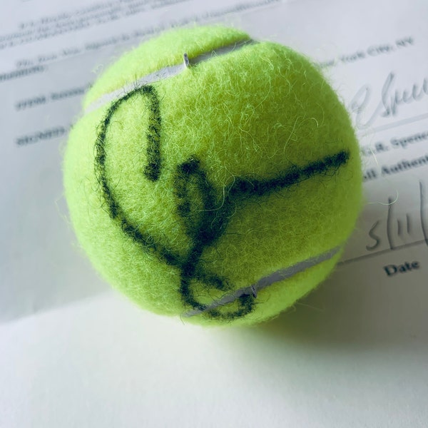 SERENA WILLIAMS Signed Autographed Tennis Ball - Etsy