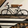 Burlap Pipe Bicycle Rack Bike Display Industrial Rustic Cycle Storage ...