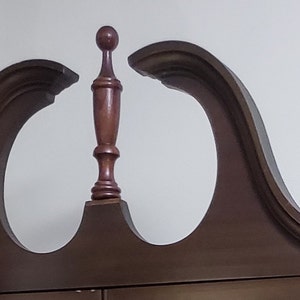 Wood Finial Replacement Bed Post 4-7/8 H X 2-3/4 W X 1-3/4 - Etsy