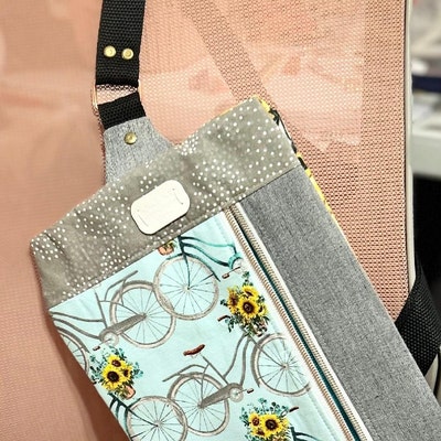 PDF Pattern Download april Slim Backpack / Sling Bag Front Zipper ...