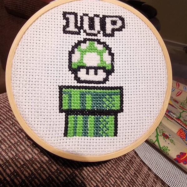 1 UP Cross Stitch Kit - Etsy