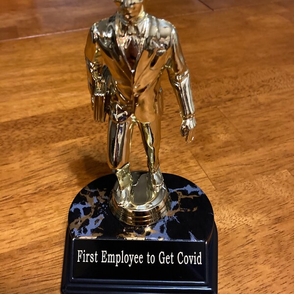 Dundie Award Trophy. Coworker Gift. Salesman Trophy. Free Engraving. - Etsy