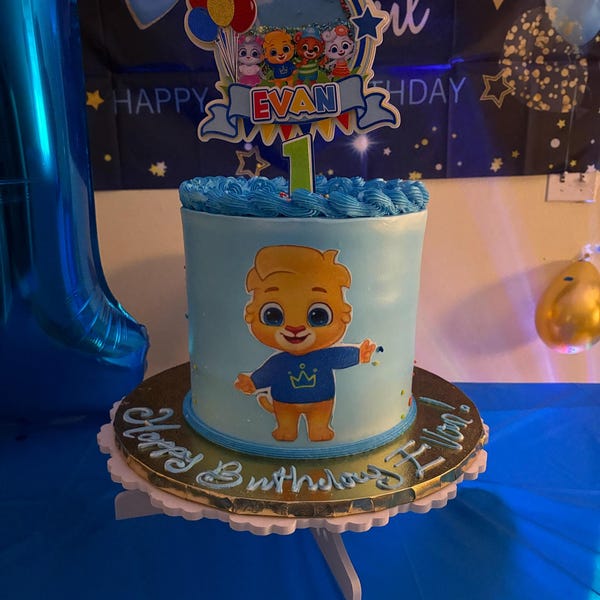 Lucas and Friends Custom Cake Topper Party Decor Cake Decoration Center ...
