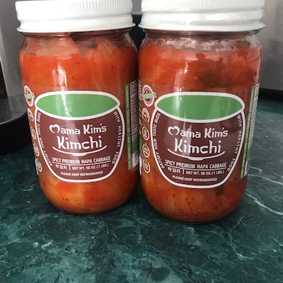 16oz Korean Spicy Napa Cabbage Kimchi NO Msg, Gluten Free, Fermented ...