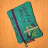 ITH With God Zipper Bag, Cross Zipper Bag, in the Hoop Zipper Bag ...