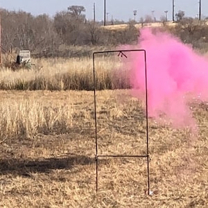 Shooting Target Gender Reveal, Skeet Shooting Targets, XL Hanging ...