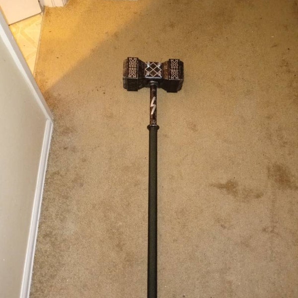Viking Sledgehammer "gungnir" Mjolnir Norse Crossfit Warhammer Odin ...