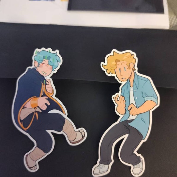 Generation Loss 9pc Sticker Set Slimecicle, Ranboo, Sneegsnag, Jerma985 ...