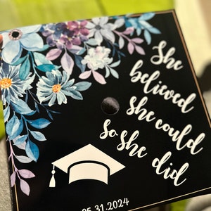 Personalized Psychology Graduation Cap Topper, Customized Psychology ...