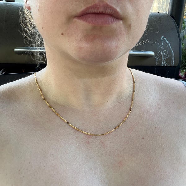 GOLD Chain Necklaces Layering Necklace Vine Chain Twist Chain Dainty ...