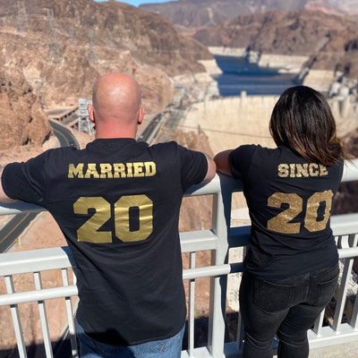 Married Since Shirts Mr. and Mrs. Shirts Couples Shirt Wedding ...