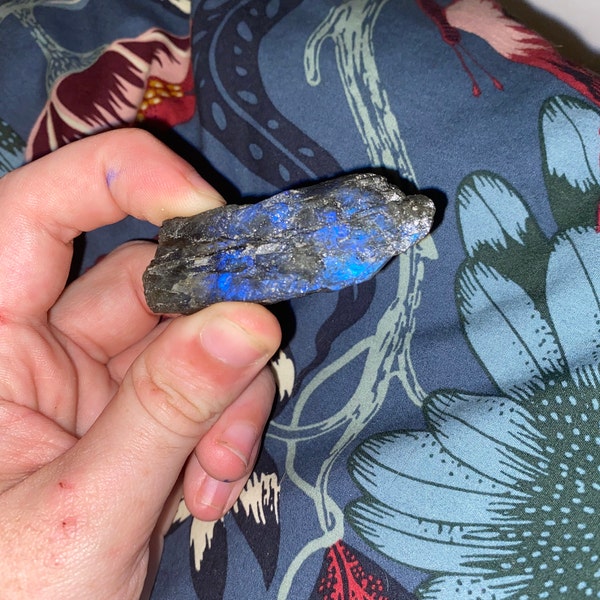 Labradorite Stone - Raw Labradorite Crystal - Labradorite Chunk ...