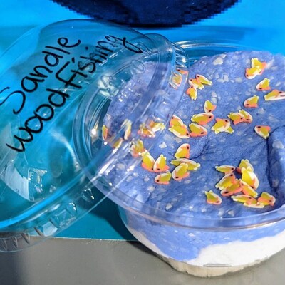 Goldfish Fimo Slices Polymer Clay Fish Embellishments for Slime, Nails ...