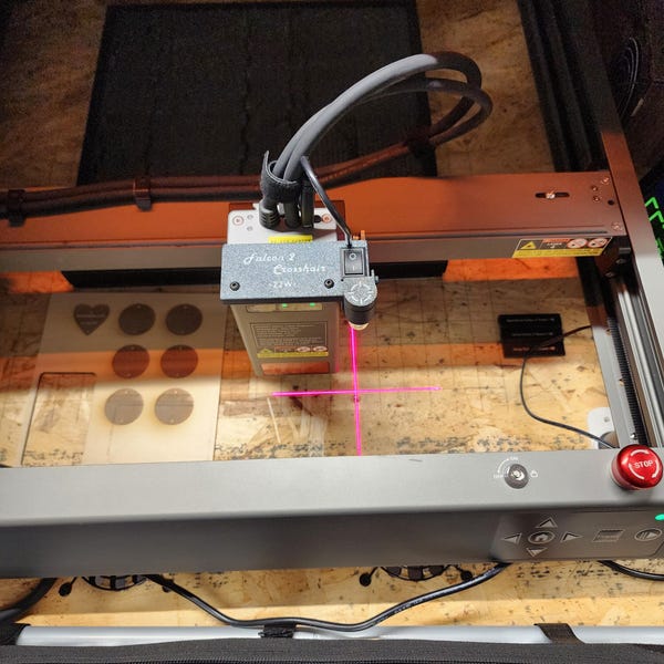 Creality Falcon 2 Laser Crosshairs (fully Assembled) for 10W, 12W, 22W ...