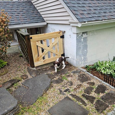 Large Opening Rustic Wooden Farmhouse Gate. 50 Inches Plus. - Etsy