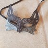 Custom Freestanding Lace Fox Mask Crystal Rhinestones Freestanding Lace ...
