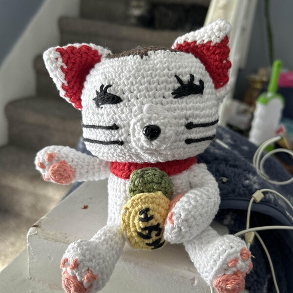 Peach and Goma Crochet PDF PATTERN Amigurumi Cats - Etsy