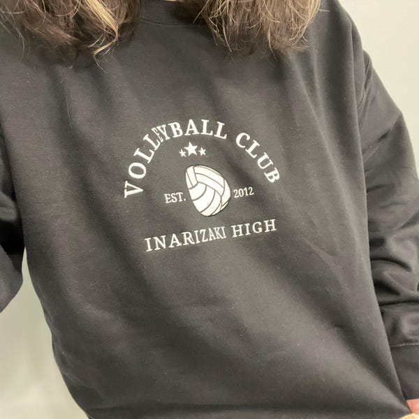 Embroidered Anime Hoodie, K.B.G Boxing Gym Pullover, Subtle Anime ...