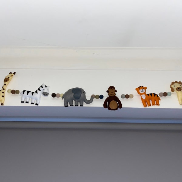 Jungle Animal Sewing Patterns, Zoo Animal Hand Sewing, Safari Animal ...