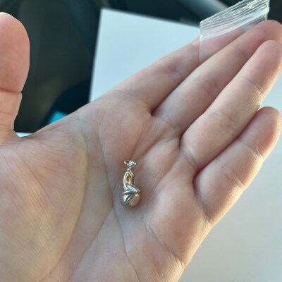 CORNWALL PIXIE IMP Charm Vintage Sterling Silver Full 3 D on Mushroom ...