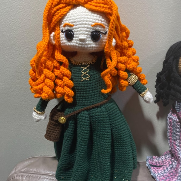 Crochet PATTERN the Doll With Arrows Amigurumi Doll Crochet Doll ...