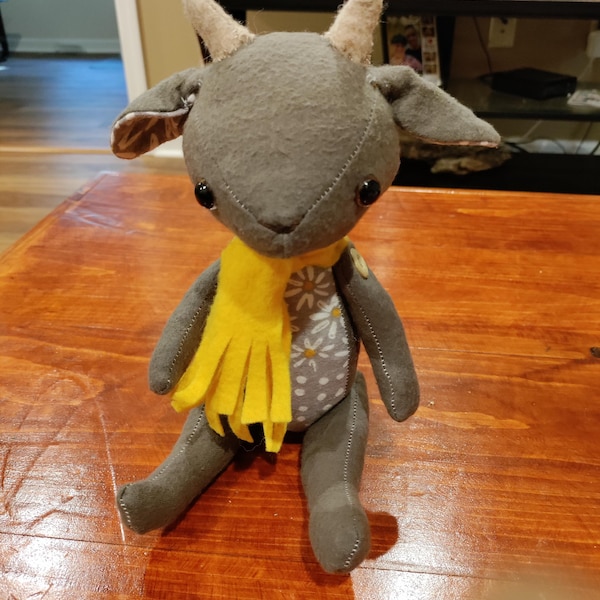 Goat Doll Sewing Pattern With Dress, Skirt, and Apron Patterns PDF - Etsy
