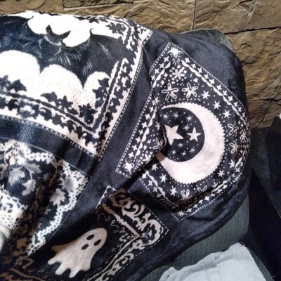 Dark Floral Cottagecore Rug Bohemian Aesthetic Living Room Home Decor ...