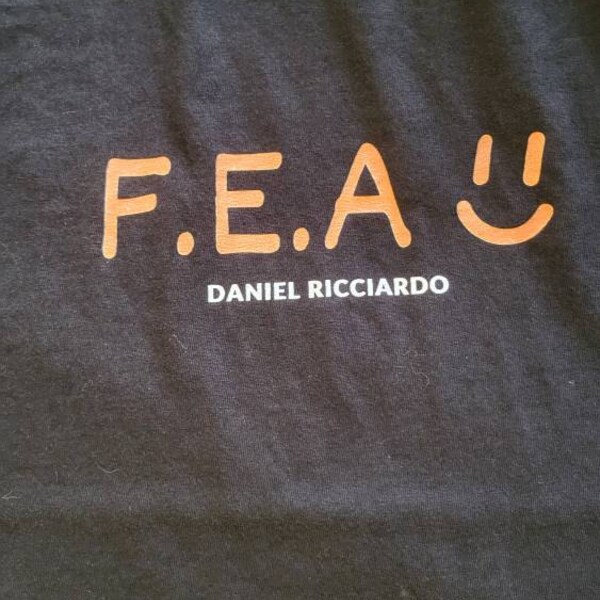 FEA Daniel Ricciardo Formula 1 T-shirt | F1 - Etsy