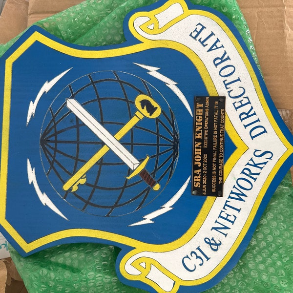 Stained American Flag Plaque - ETS Gift - PCS Gift - Army - Navy ...